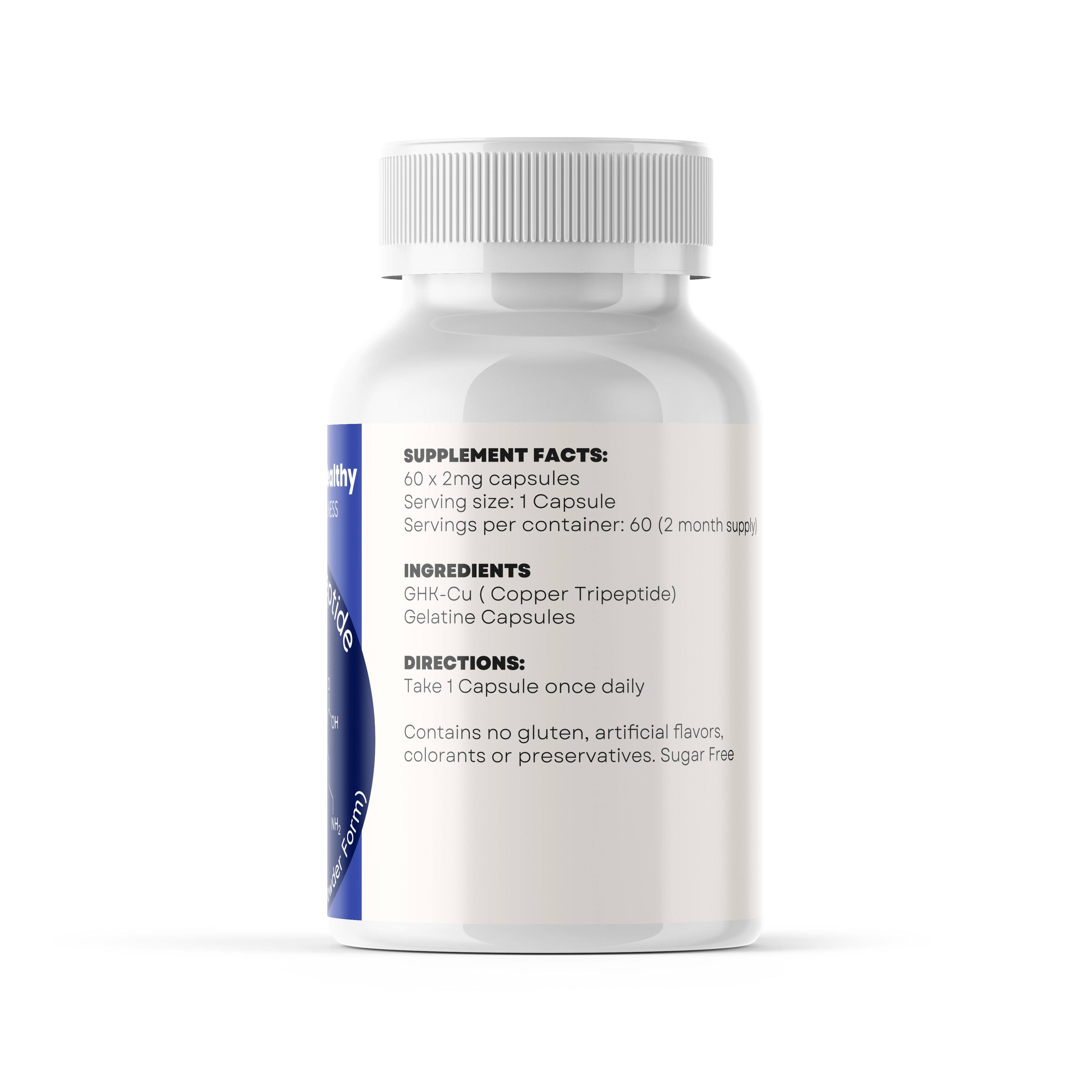 GHK-Cu Peptide – Copper Tripeptide (Oral Capsules) – Perfectly Healthy SA