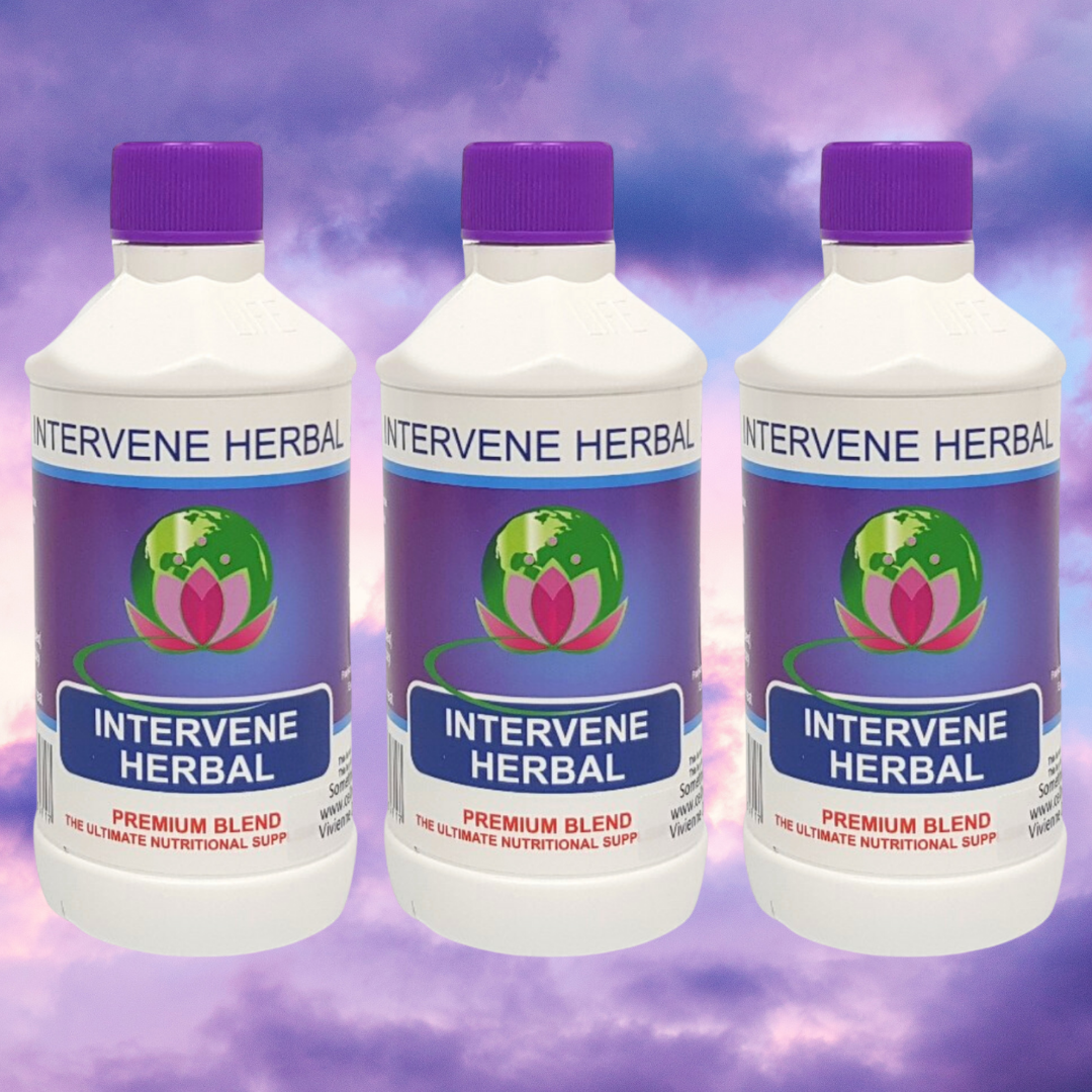 Intervene Herbal Premium (3 Bottle Bundle) - Infections & Disease ...